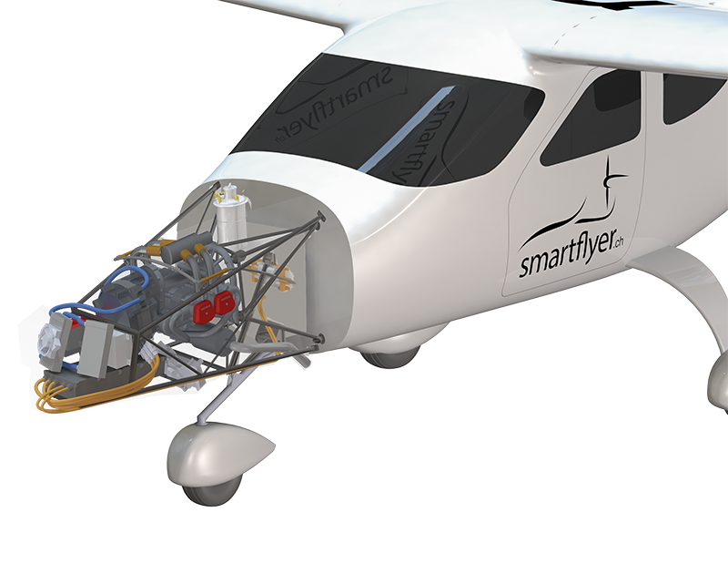 Smartflyer — Electrical Aircraft made in Swiss